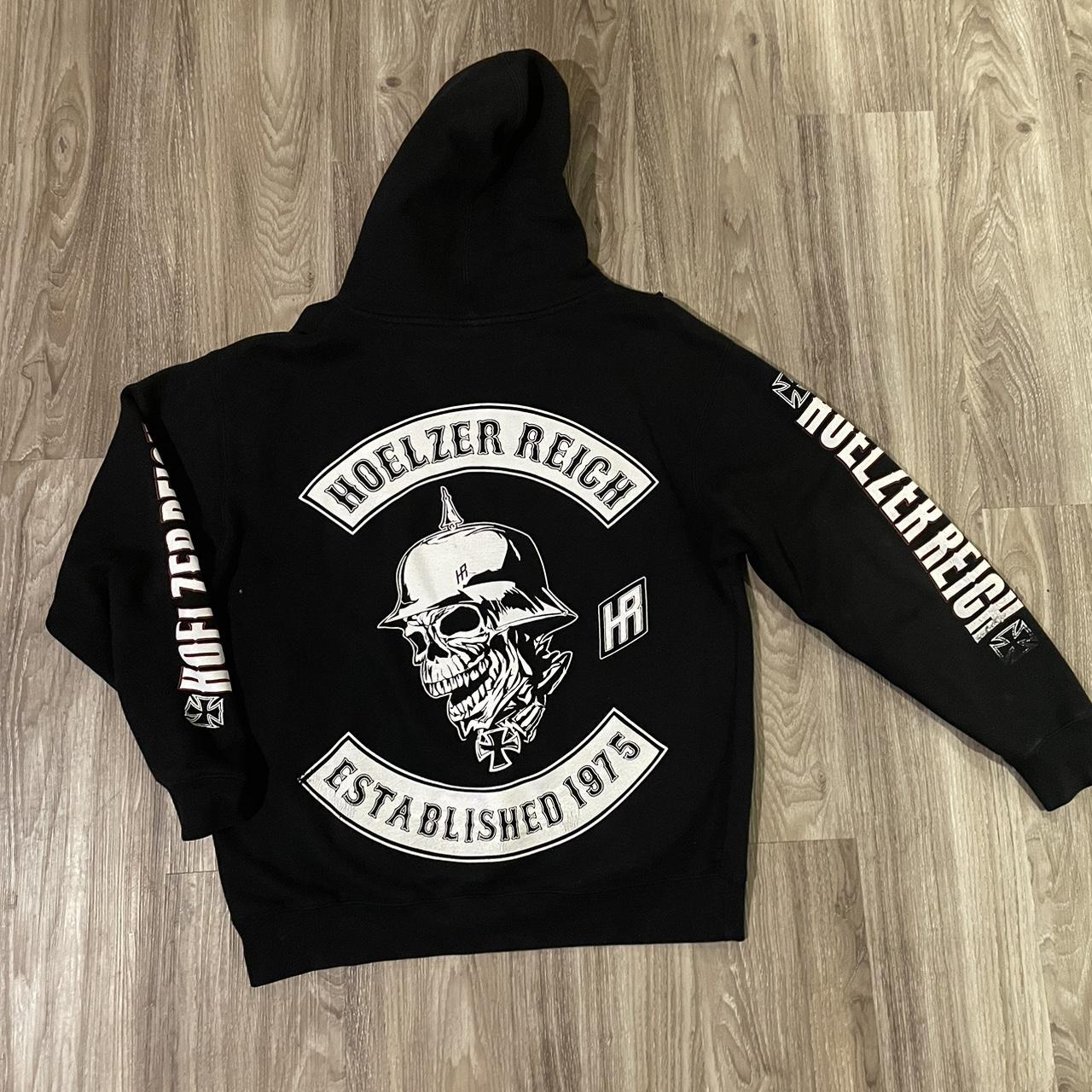 y2k hoelzer reich hoodie good condition just got... - Depop