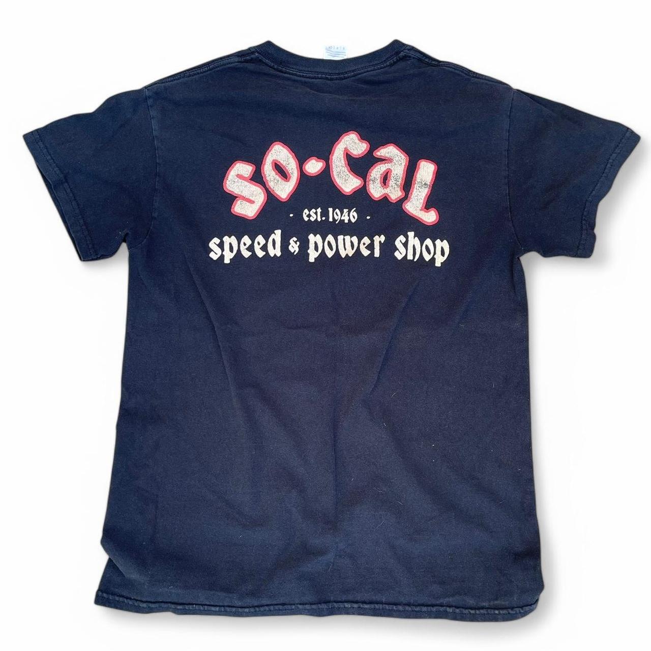 Vintage socal speed shop T shirt • distressed look •... | Depop