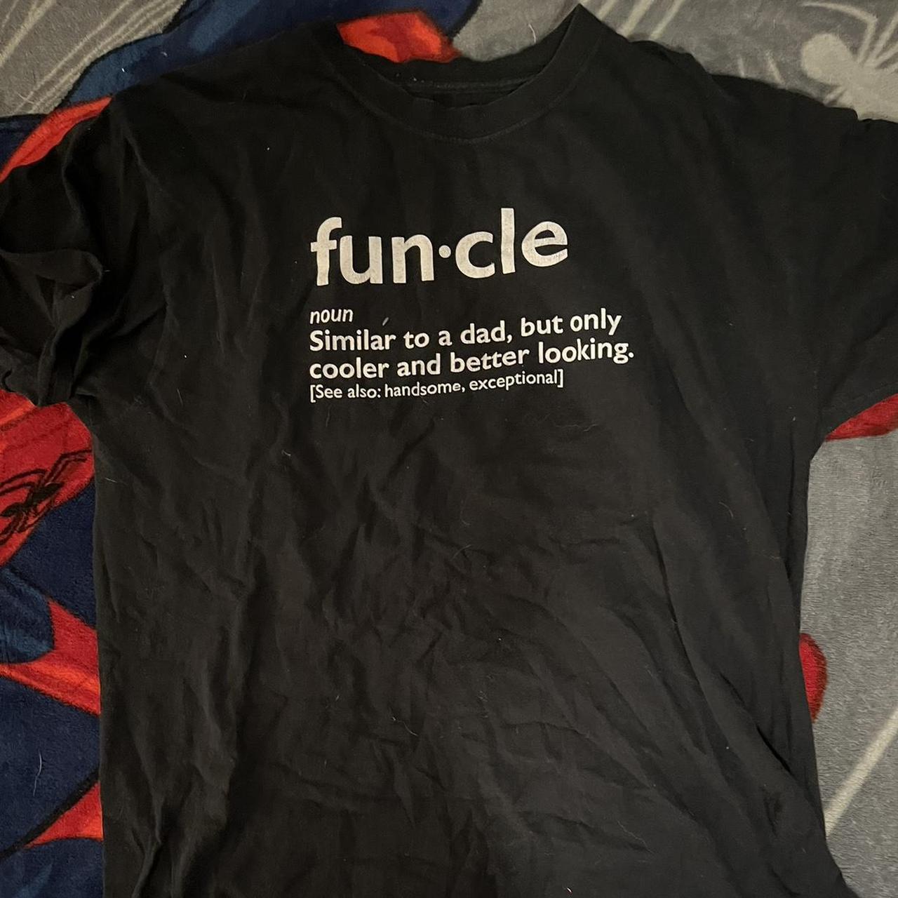 black funcle t shirt size M SEND OFFERS - Depop