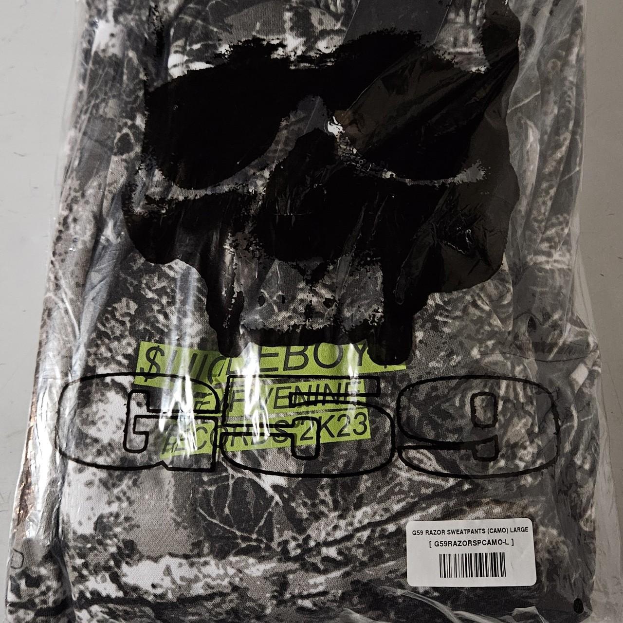 G59 RECORDS RAZOR SWEATPANTS CAMO brand new size... | Depop