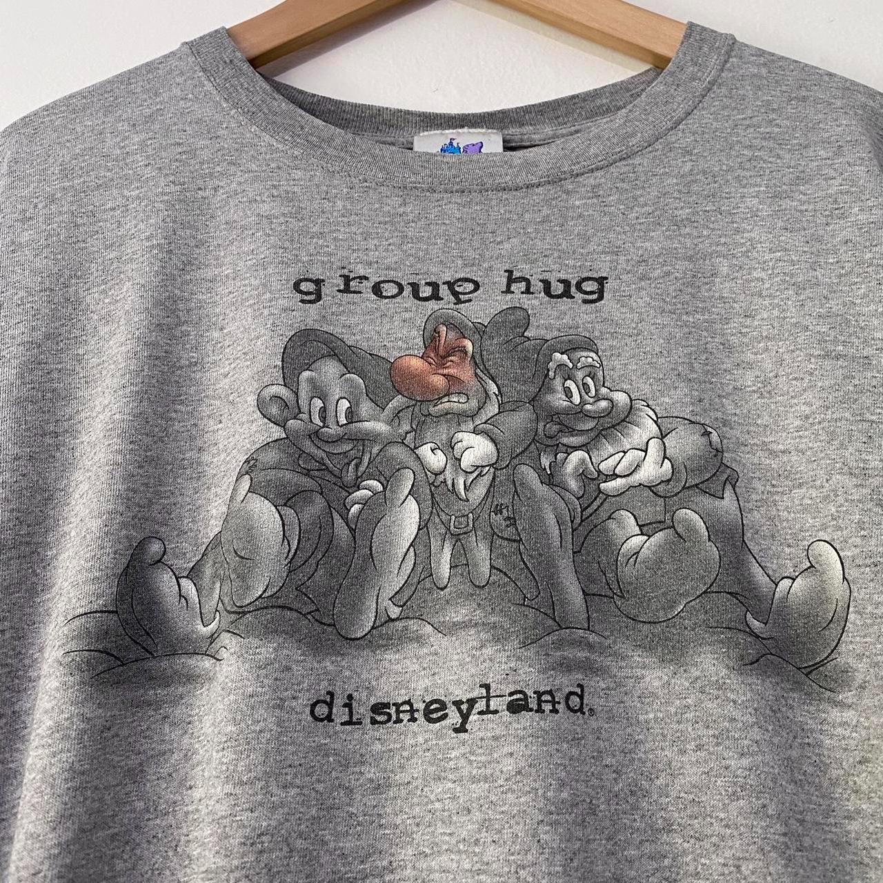 Vintage Disneyland Dopey, Grumpy & Happy Group Hug T... | Depop