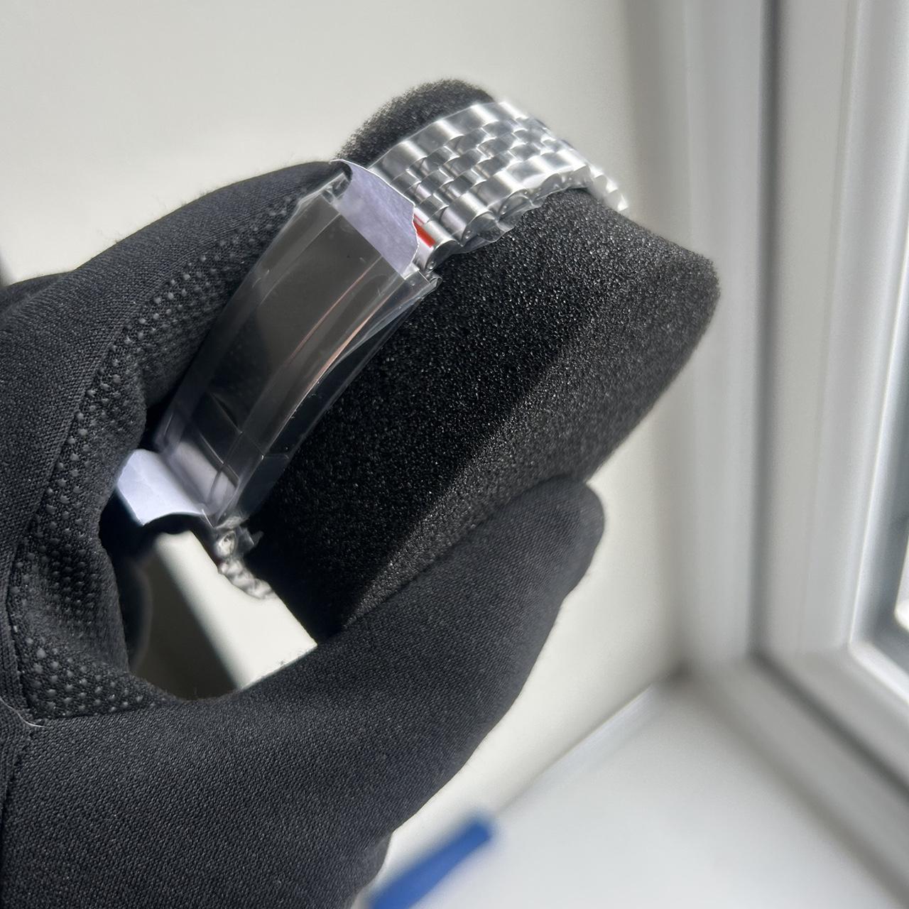 Seiko mod blue Arabic dial 40mm Same day dispatch... - Depop