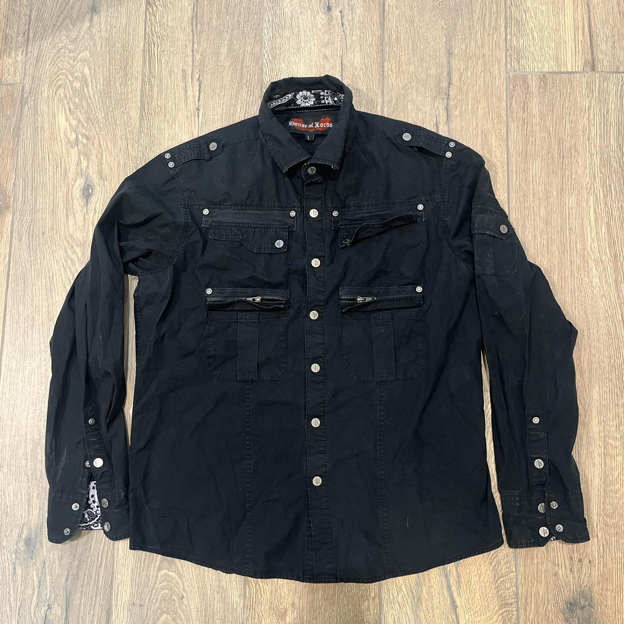 The Skateroom Women's Red and Black Jacket | Depop