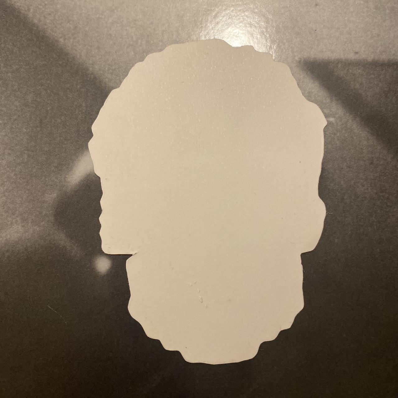 FTP glow in the dark Skull sticker - Depop