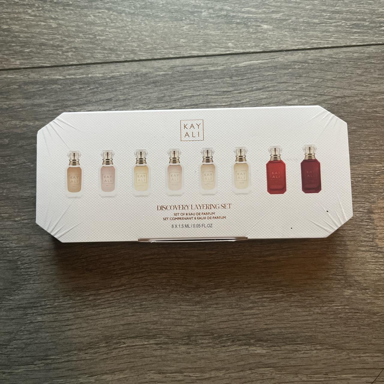 Kayali Discovery Perfume Set (one slightly used) - Depop