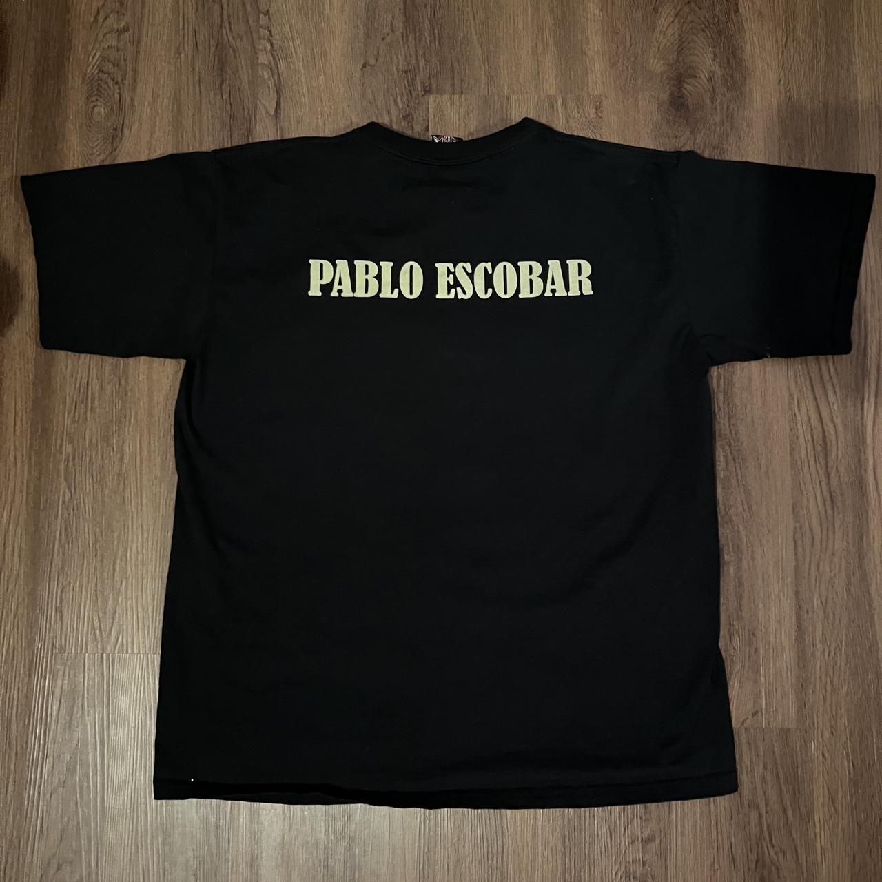vintage Pablo Escobar shirt xl but fits like a... - Depop