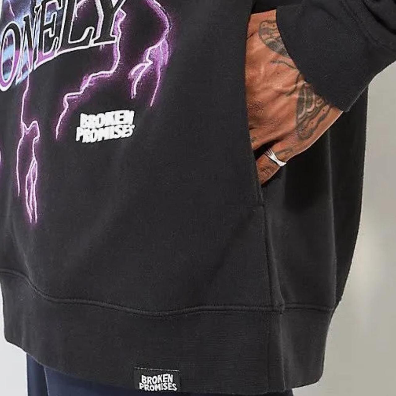 Broken promises hoodie. Mens XXL #hoodie... - Depop