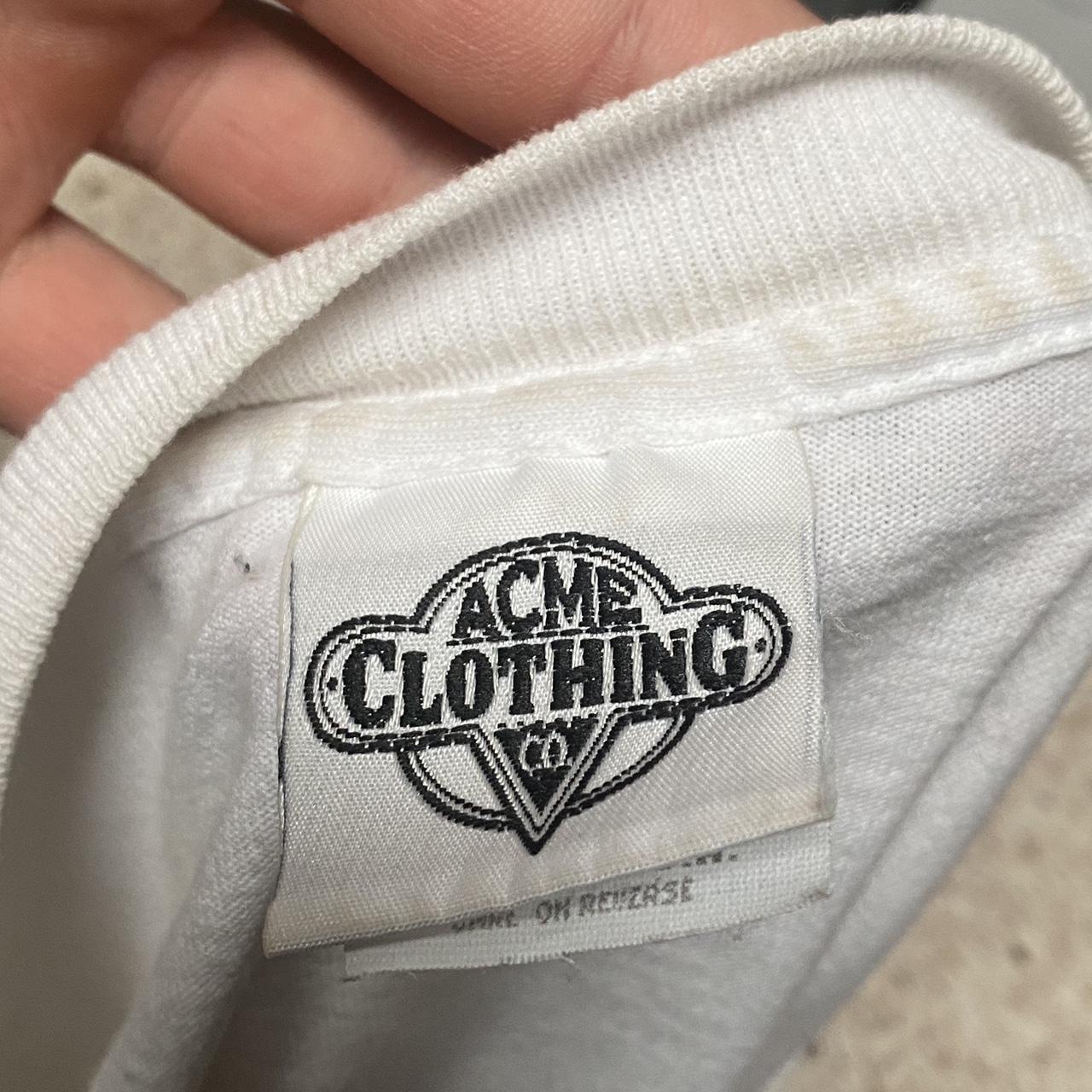 1991 acme clothing Looney Tunes shirt,... - Depop