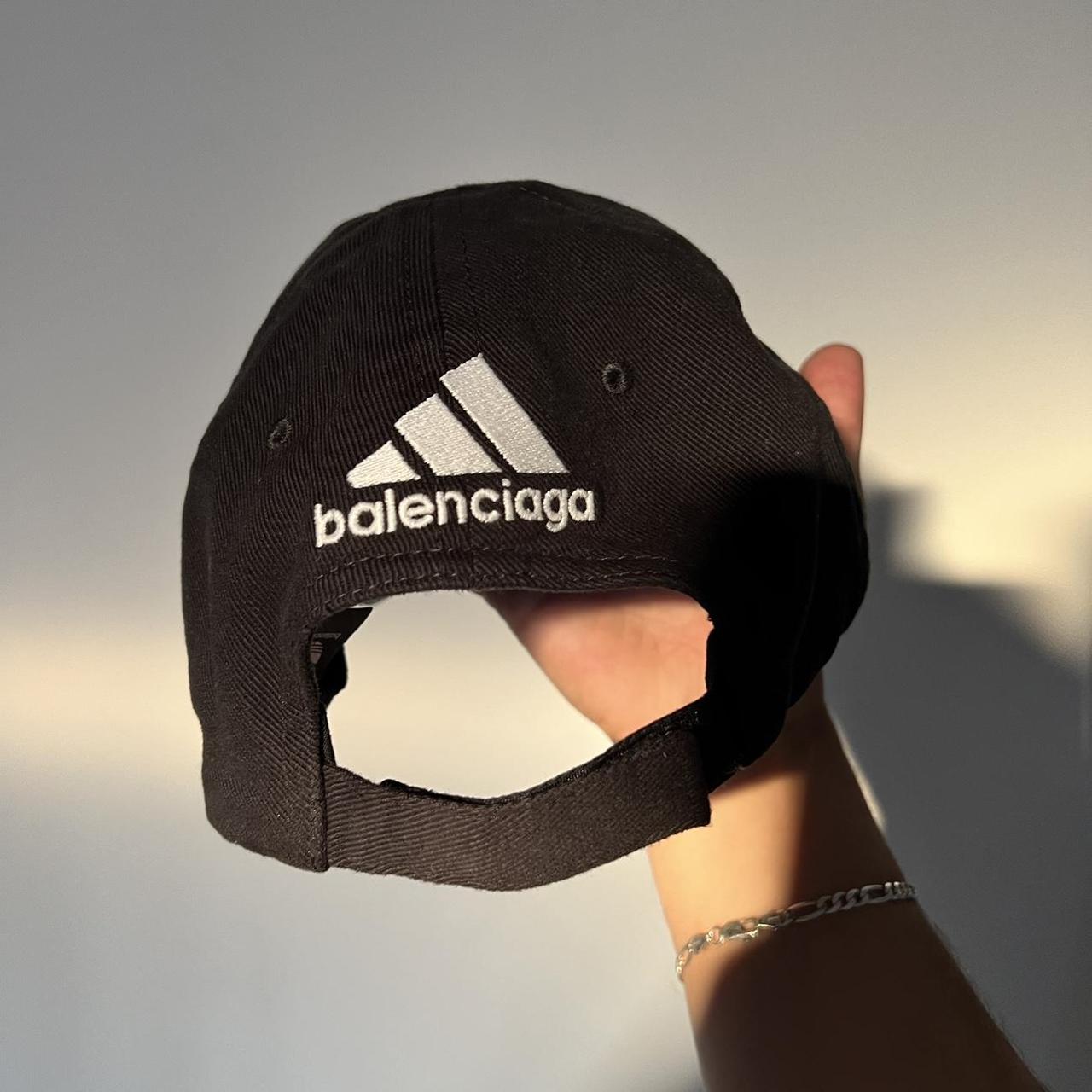 Balenciaga x Adidas baseball cap with iconic... - Depop
