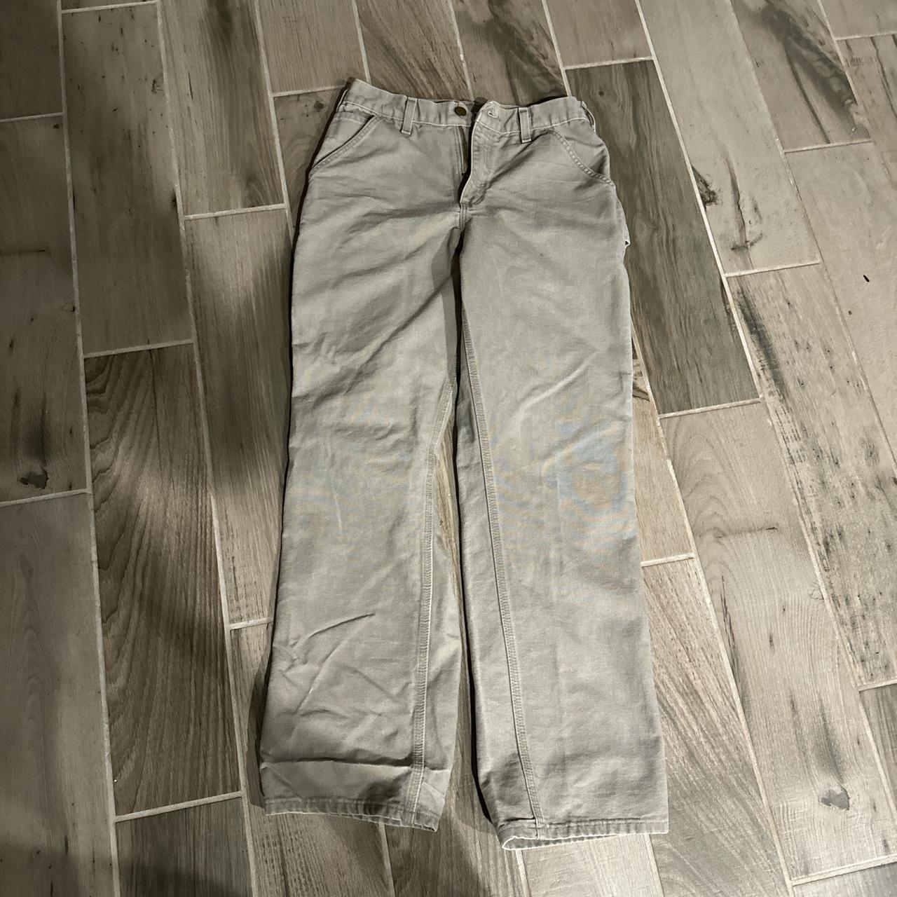 Carhartt carpenter tan pants Baggy amazing fit No... - Depop