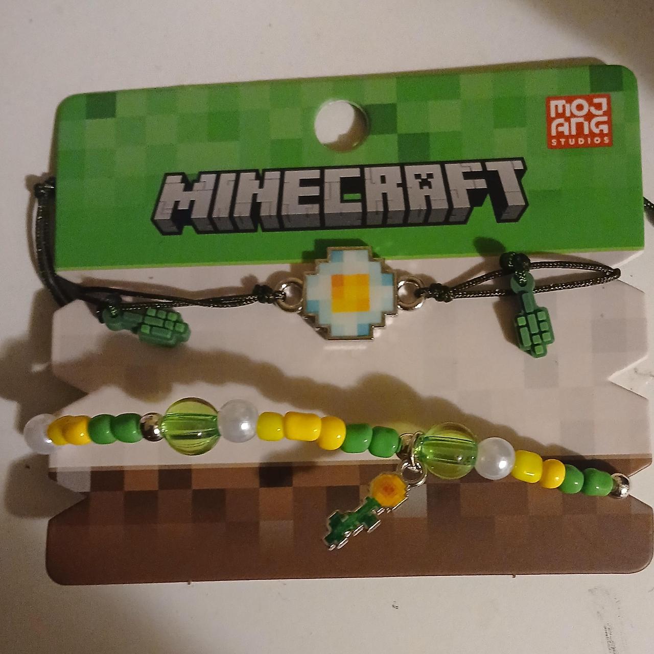 Minecraft bracelets only wanted 1 from the pack... | Depop