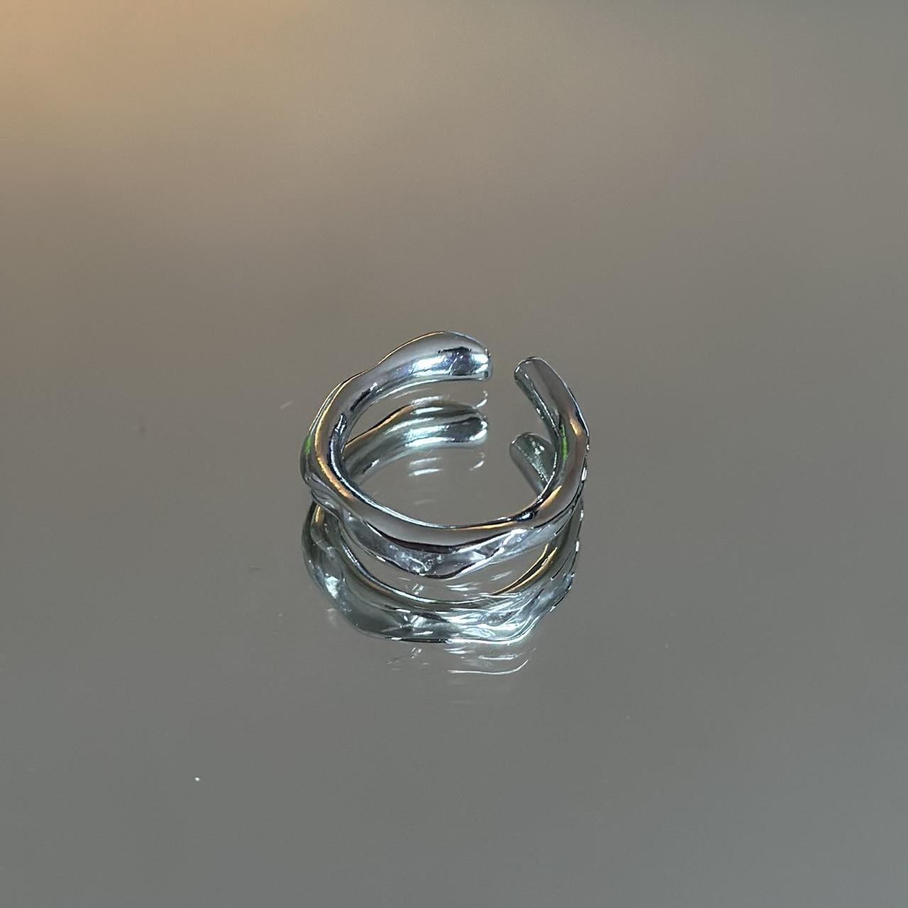 Irregular Y2K Rings -Unisex Style 2 Size:... - Depop