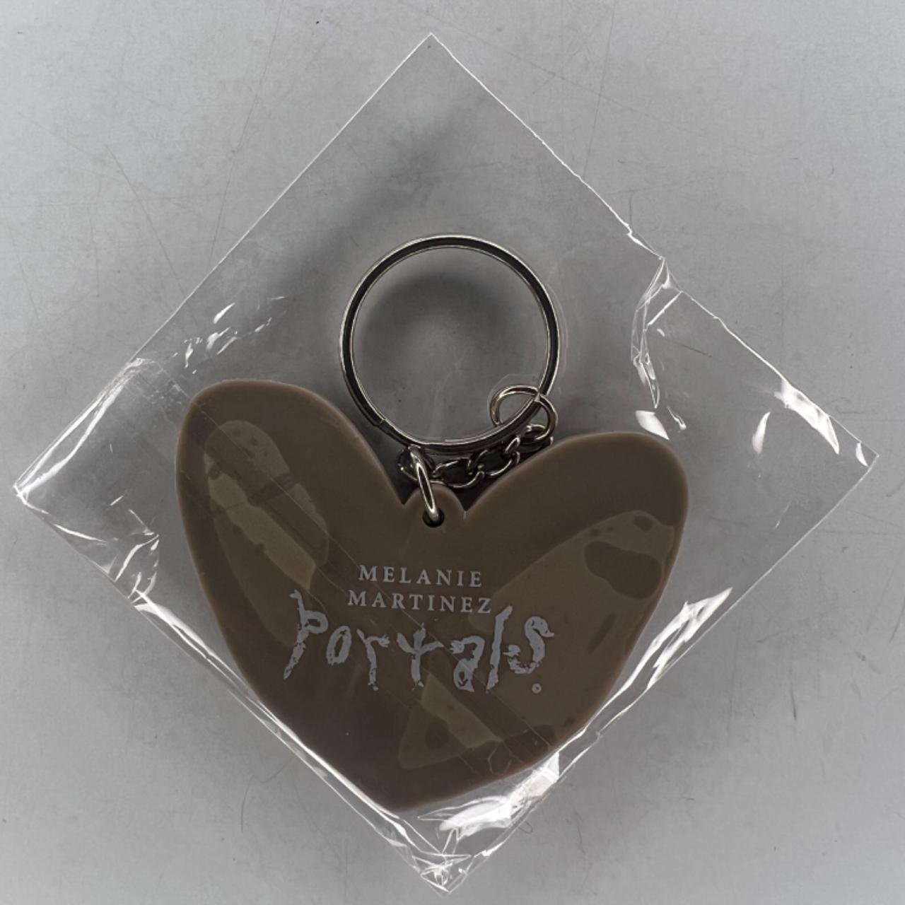 melanie martinez heart keychain portals tour vip... - Depop