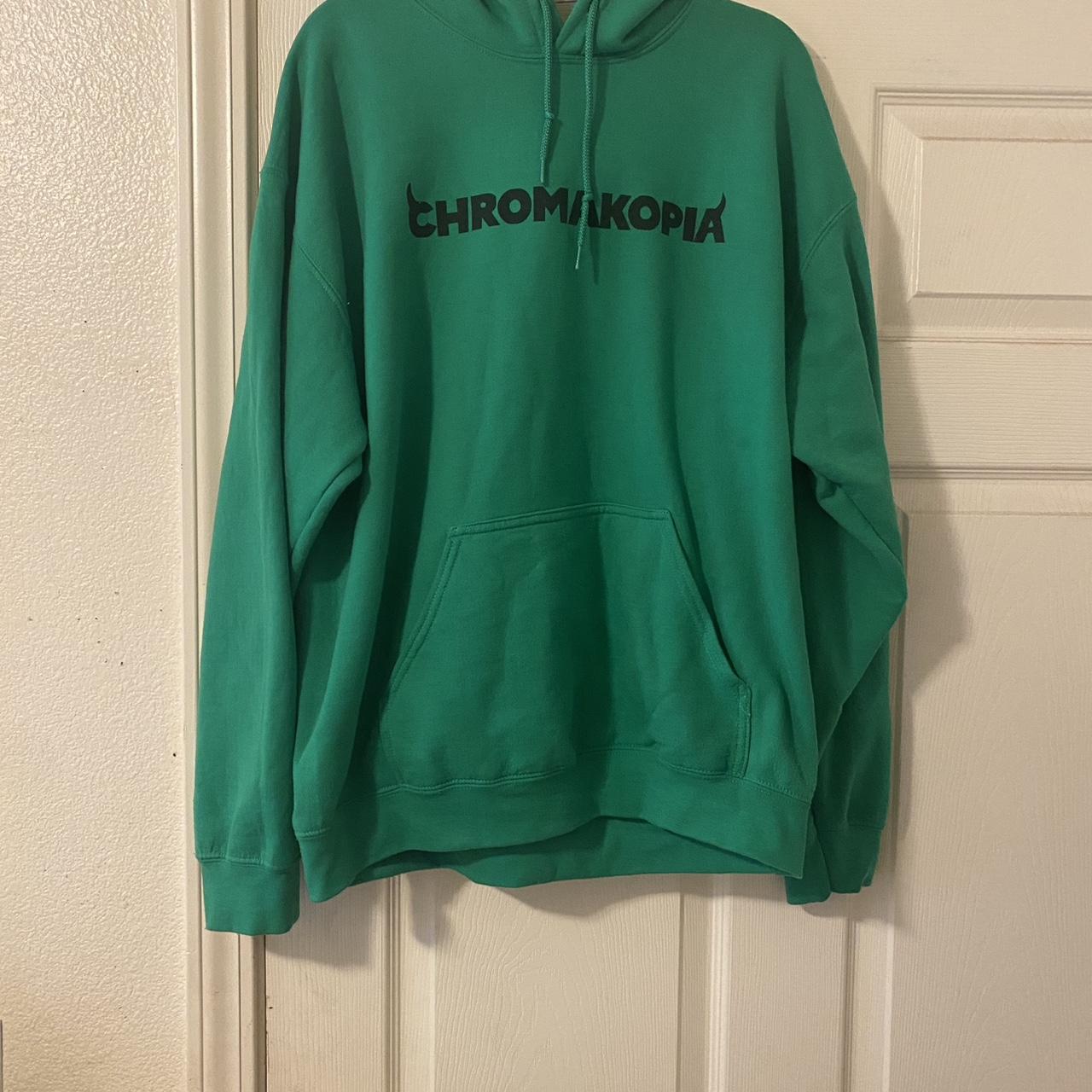 CHROMAKOPIA green hoodie doesn’t fit just the hoodie... | Depop