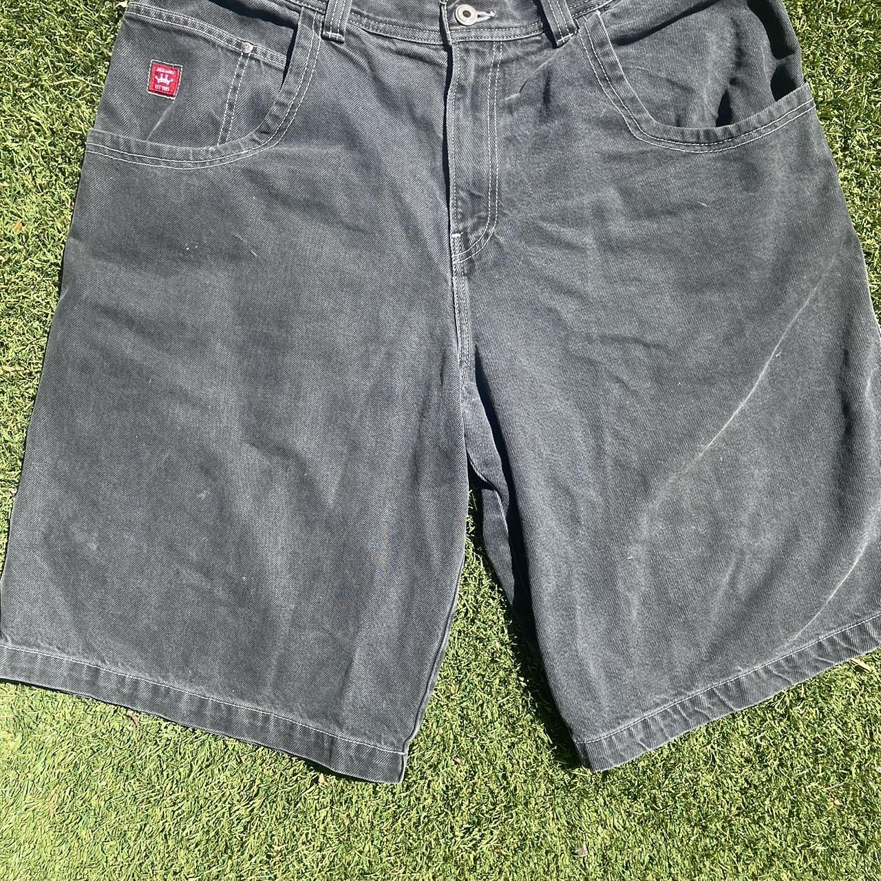 Jnco black and blue dragon jorts, crazy rare piece,... | Depop