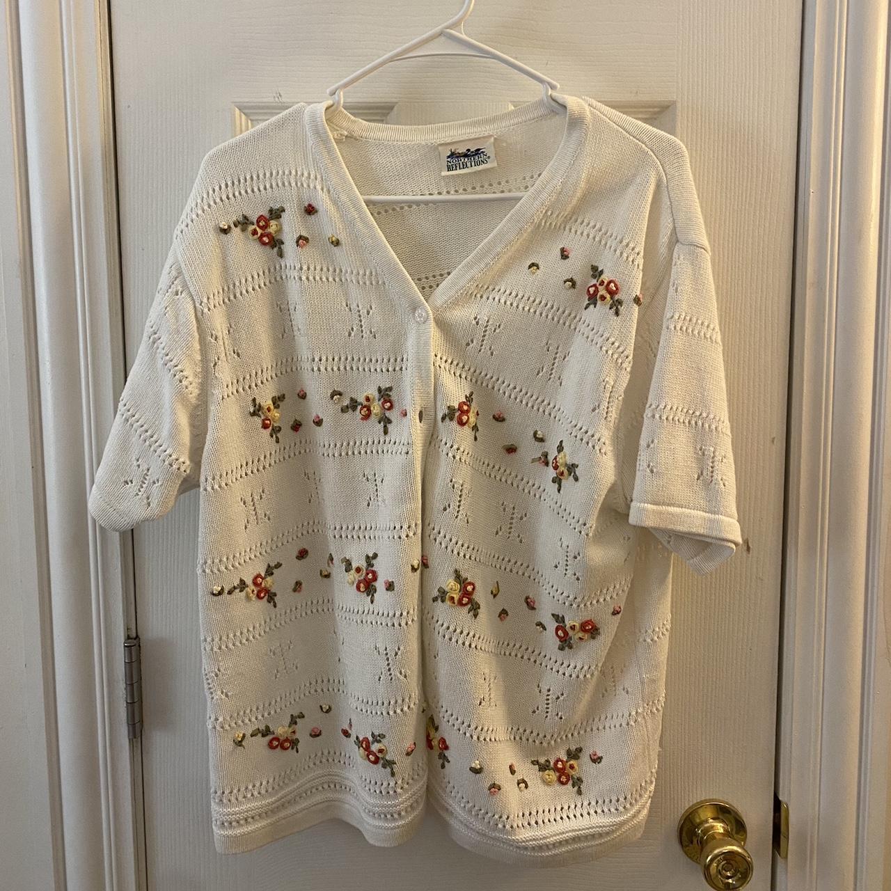 Coquette Cottagecore Cardigan Northern Reflections... - Depop