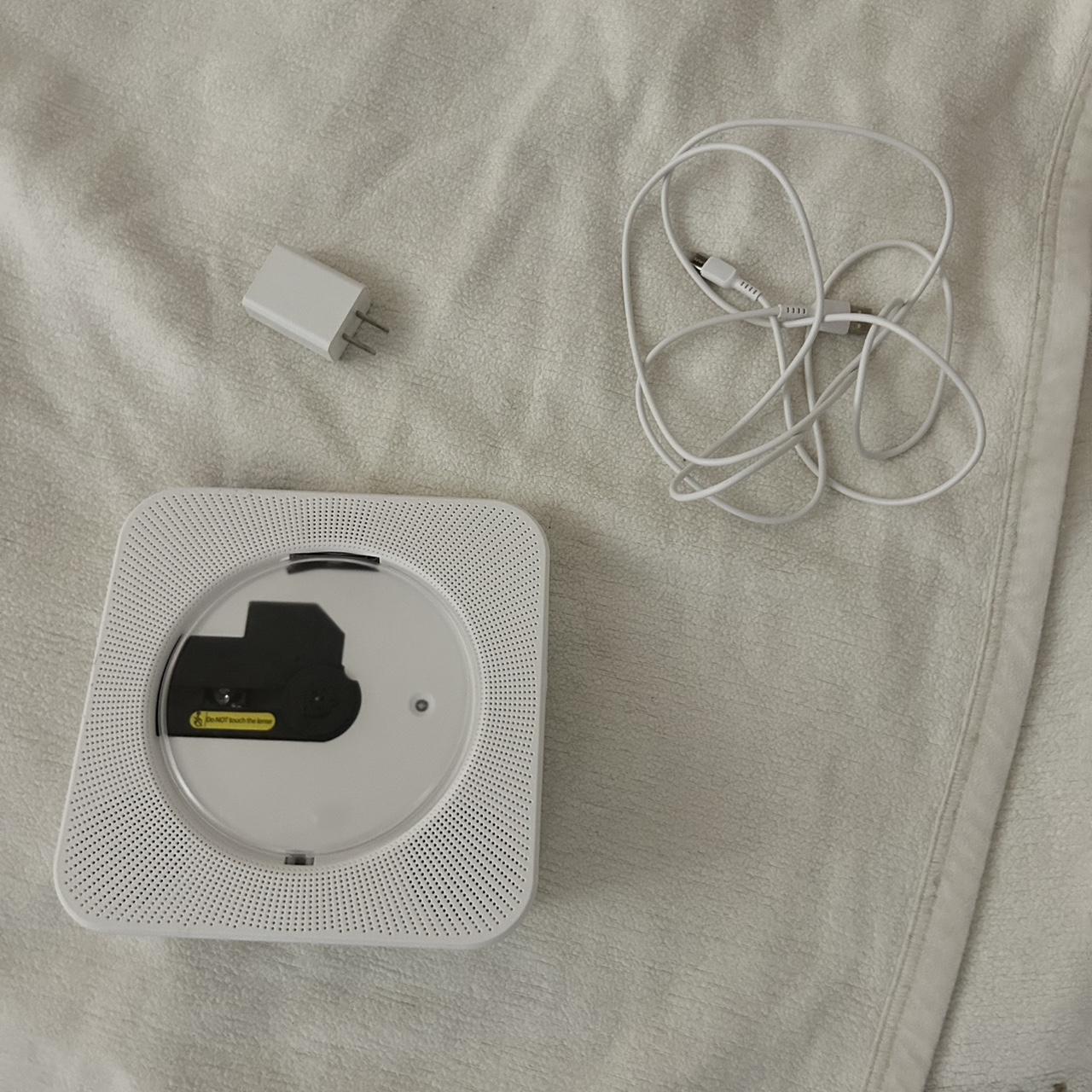 White CD player from Amazon Comes with a long wire... | Depop