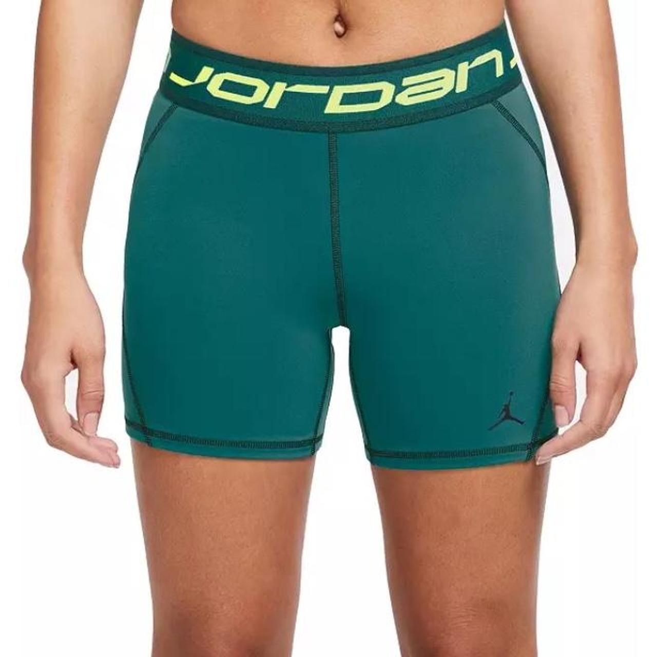NWT Nike Dri-fit Jordan Compression Shorts Green... - Depop