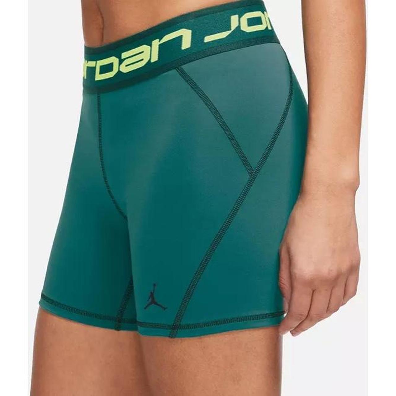 NWT Nike Dri-fit Jordan Compression Shorts Green... - Depop