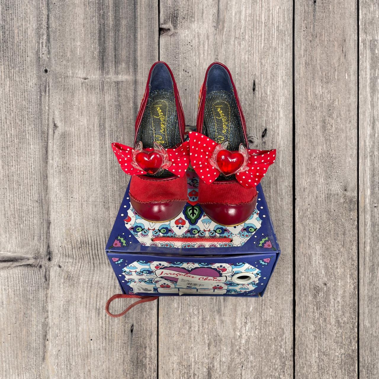 Irregular Choice Women's Red Footwear | Depop