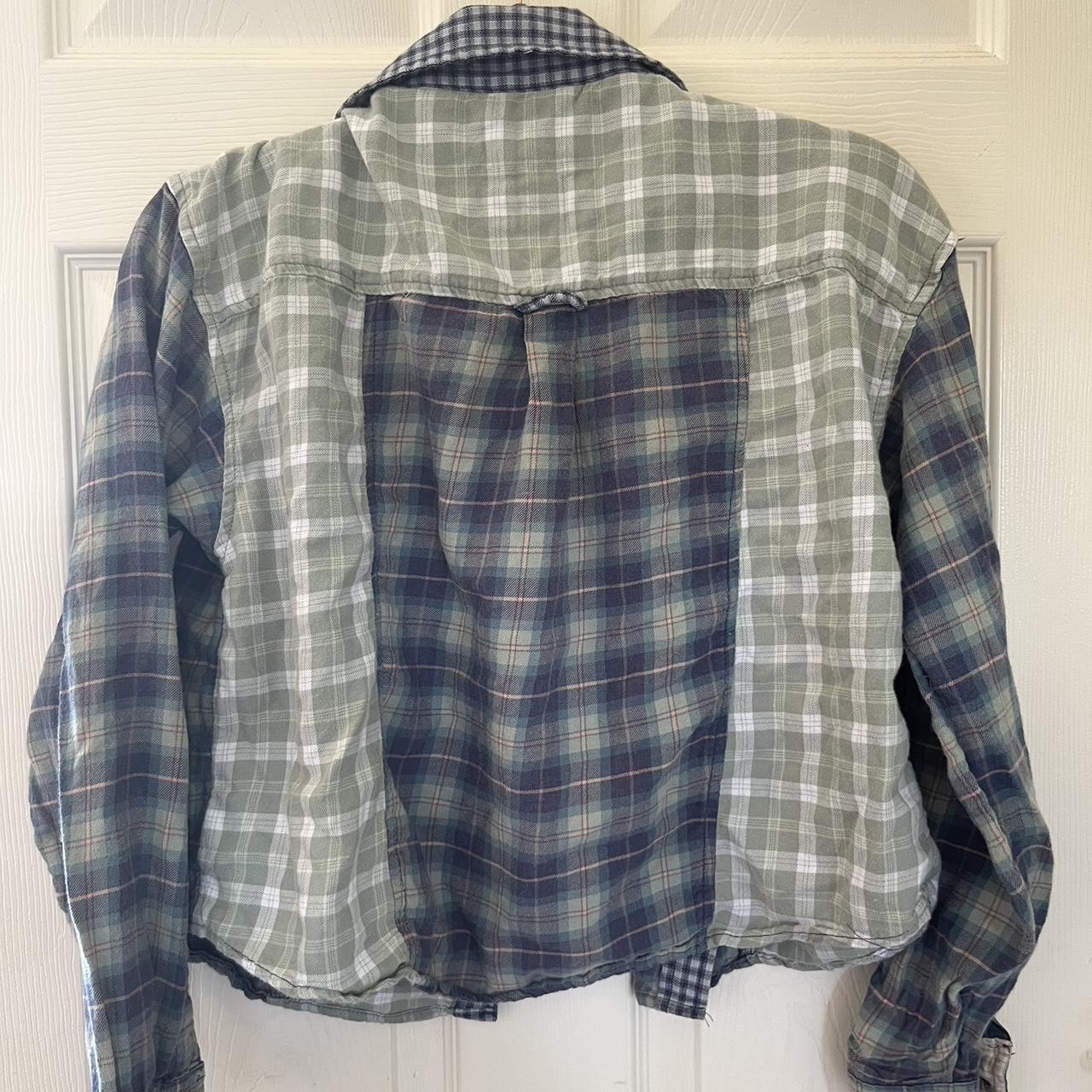 AE Block Flannel Size S #flannel #americaneagle... - Depop