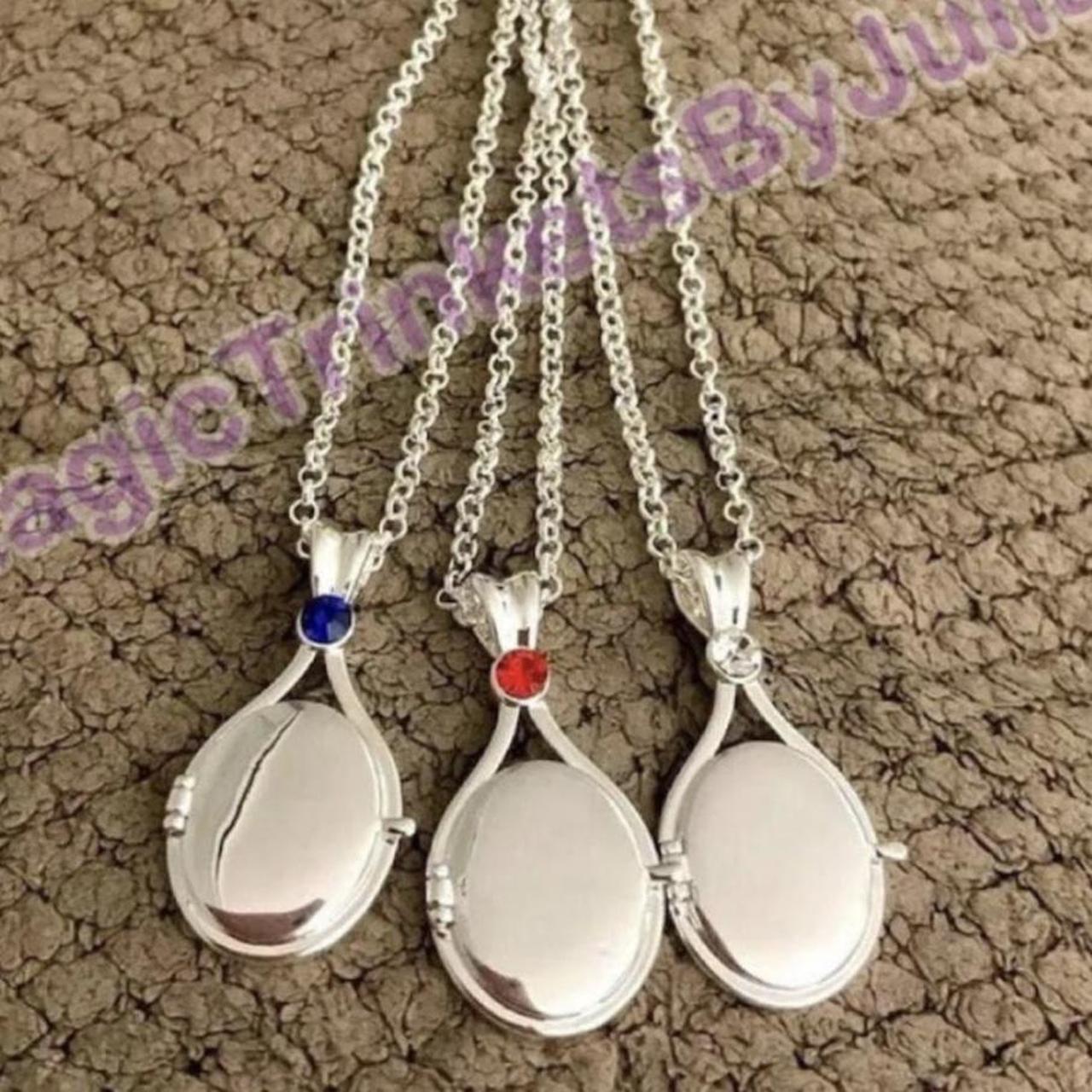 H2O Just Add Water MINI Locket Rhodium Plated Rolo... | Depop