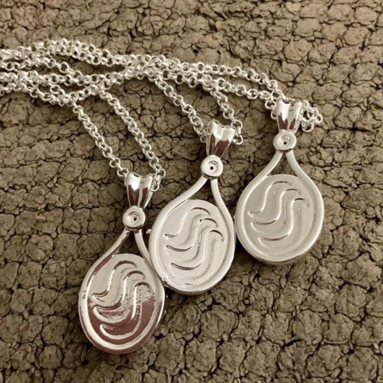 H2O Just Add Water MINI Locket Rhodium Plated Rolo... | Depop