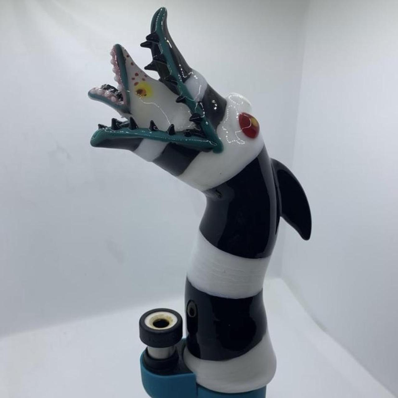 Custom made 1 of 1 Bettlejuice sandworm Dab Rig made... - Depop