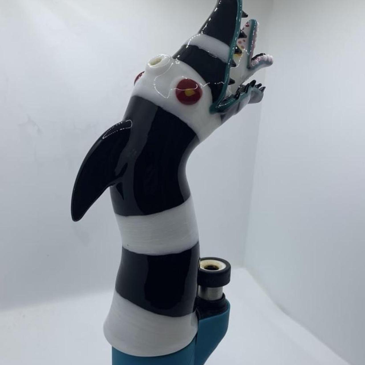 Custom made 1 of 1 Bettlejuice sandworm Dab Rig made... - Depop