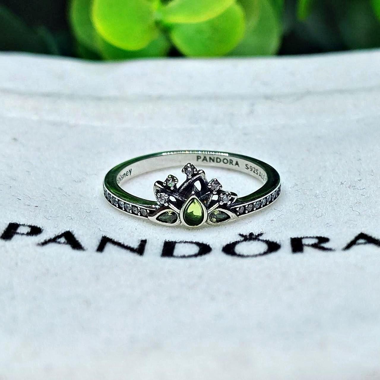 Tiana ring from Disney x Pandora collection. .925... | Depop