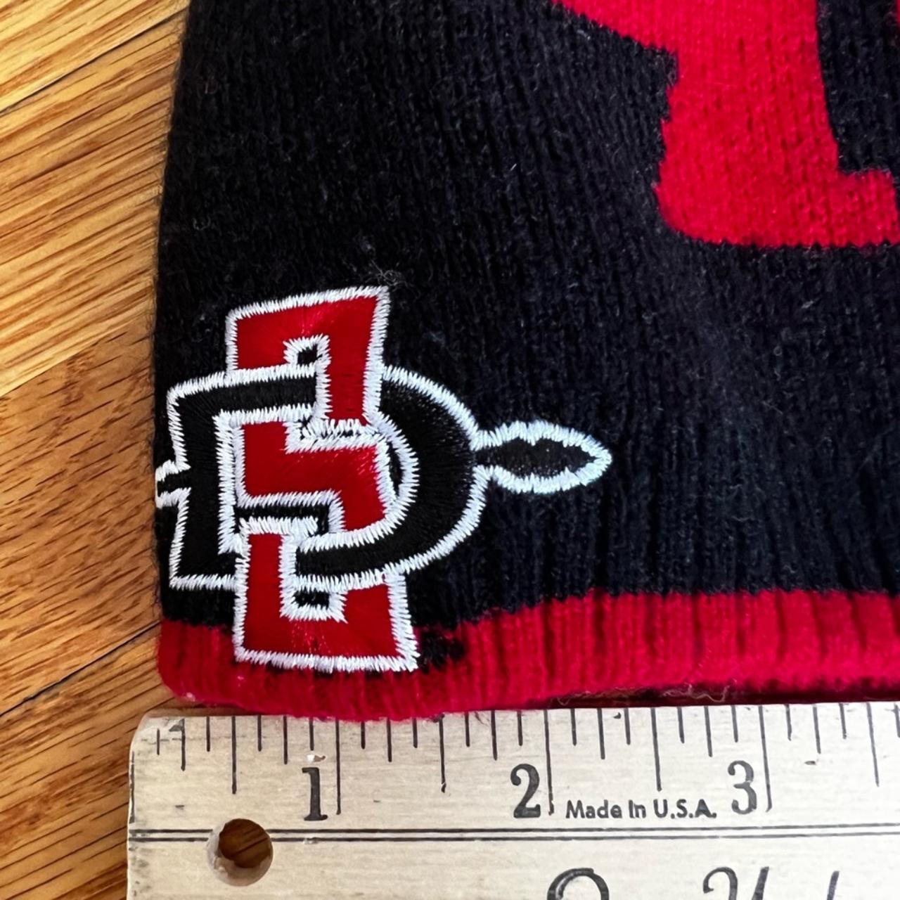 San Diego State hat, one size fits all. Black and... - Depop