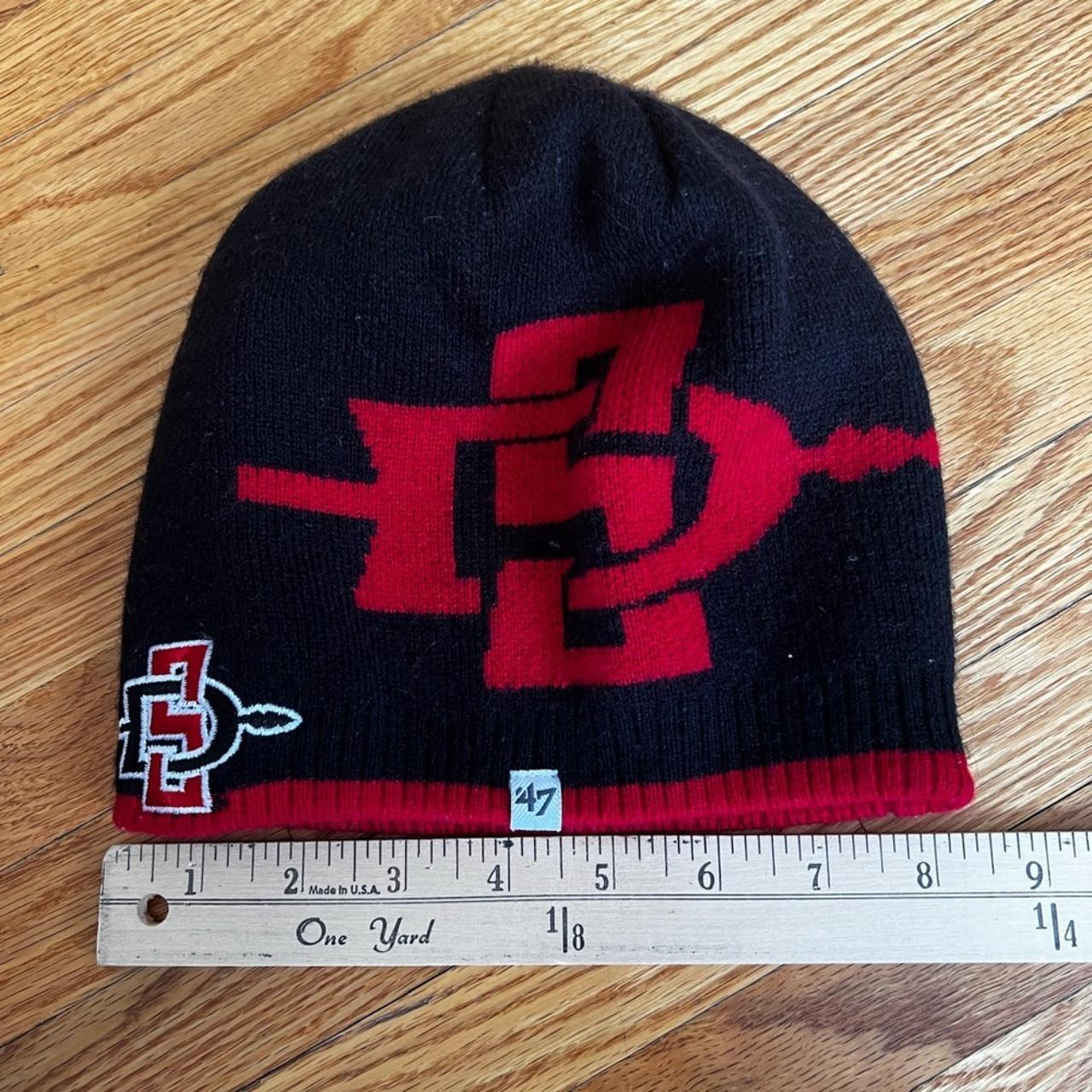 San Diego State hat, one size fits all. Black and... - Depop