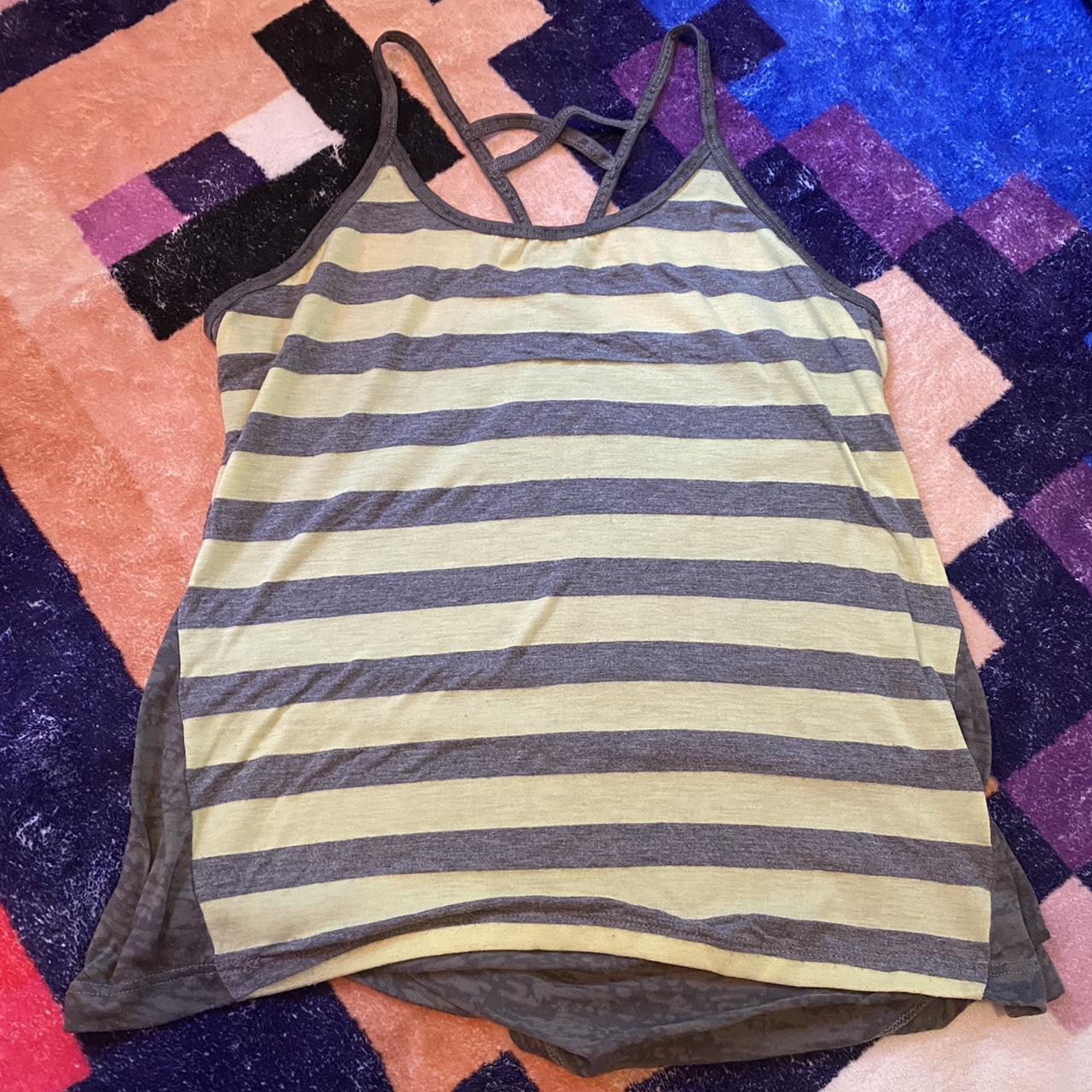 Balance Collection Women's Green and Grey Shirt | Depop