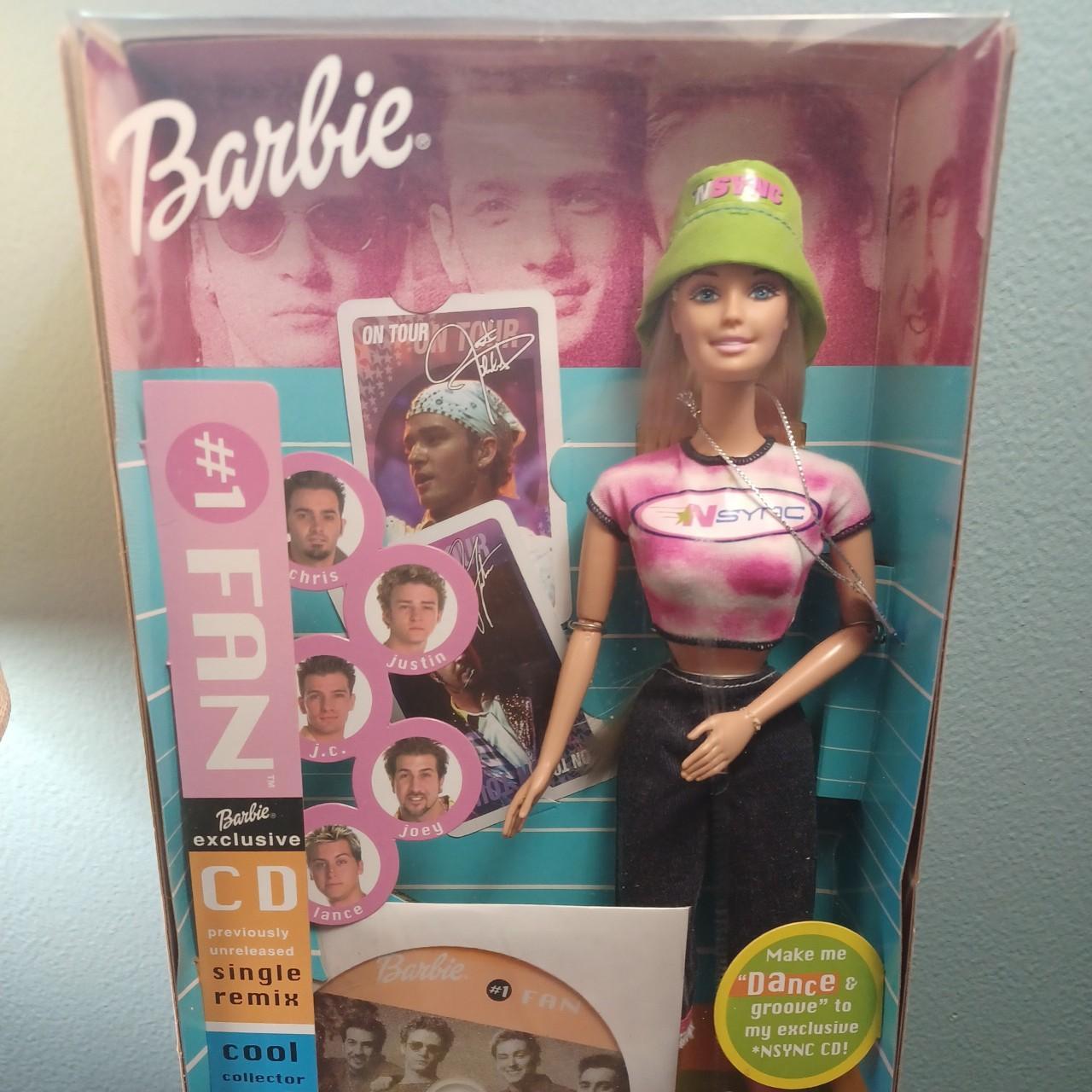 Vintage N'SYNC Number 1 Fan Mattel Barbie Doll 50534... - Depop