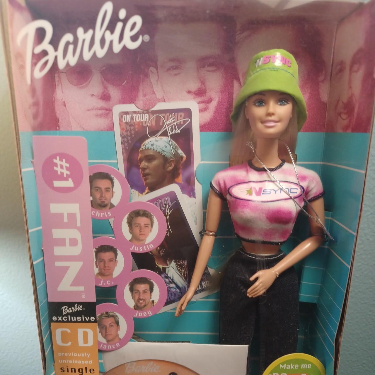 Vintage N'SYNC Number 1 Fan Mattel Barbie Doll 50534... - Depop