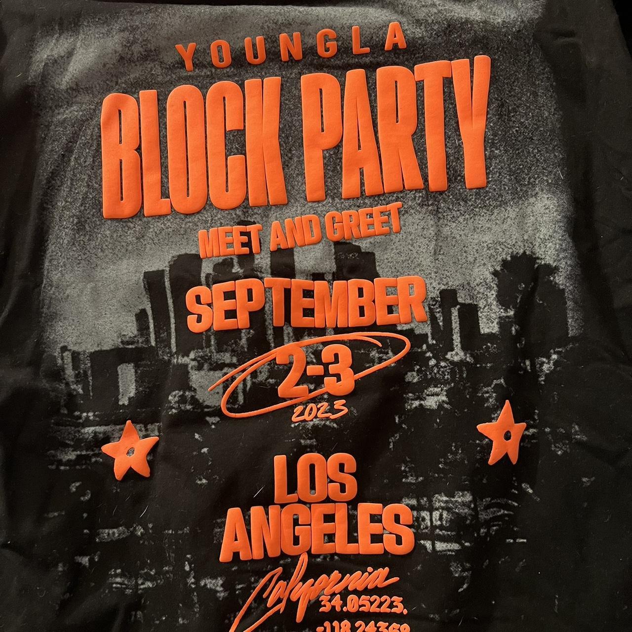 Young LA Block Party 2023 size L - Depop