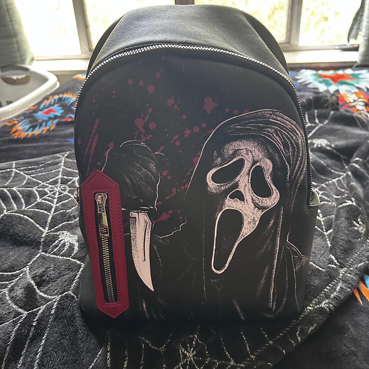 Ghostface backpack... - Depop