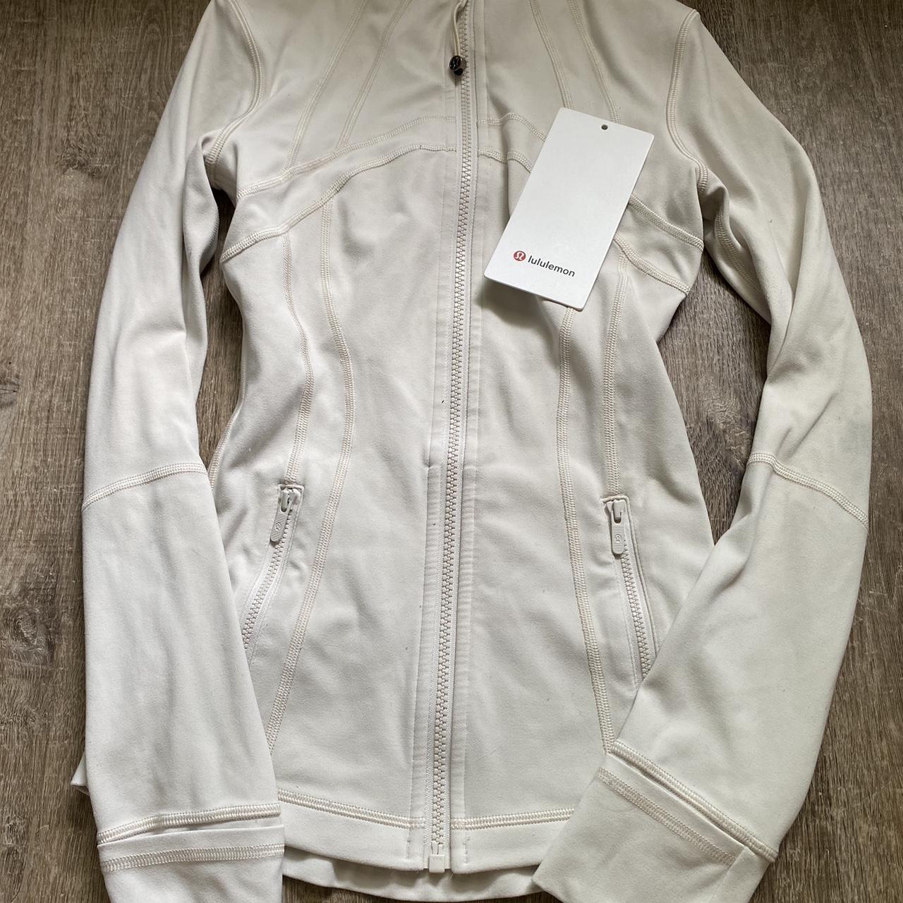 Lululemon bone define jacket Size 0 Tag not included... - Depop