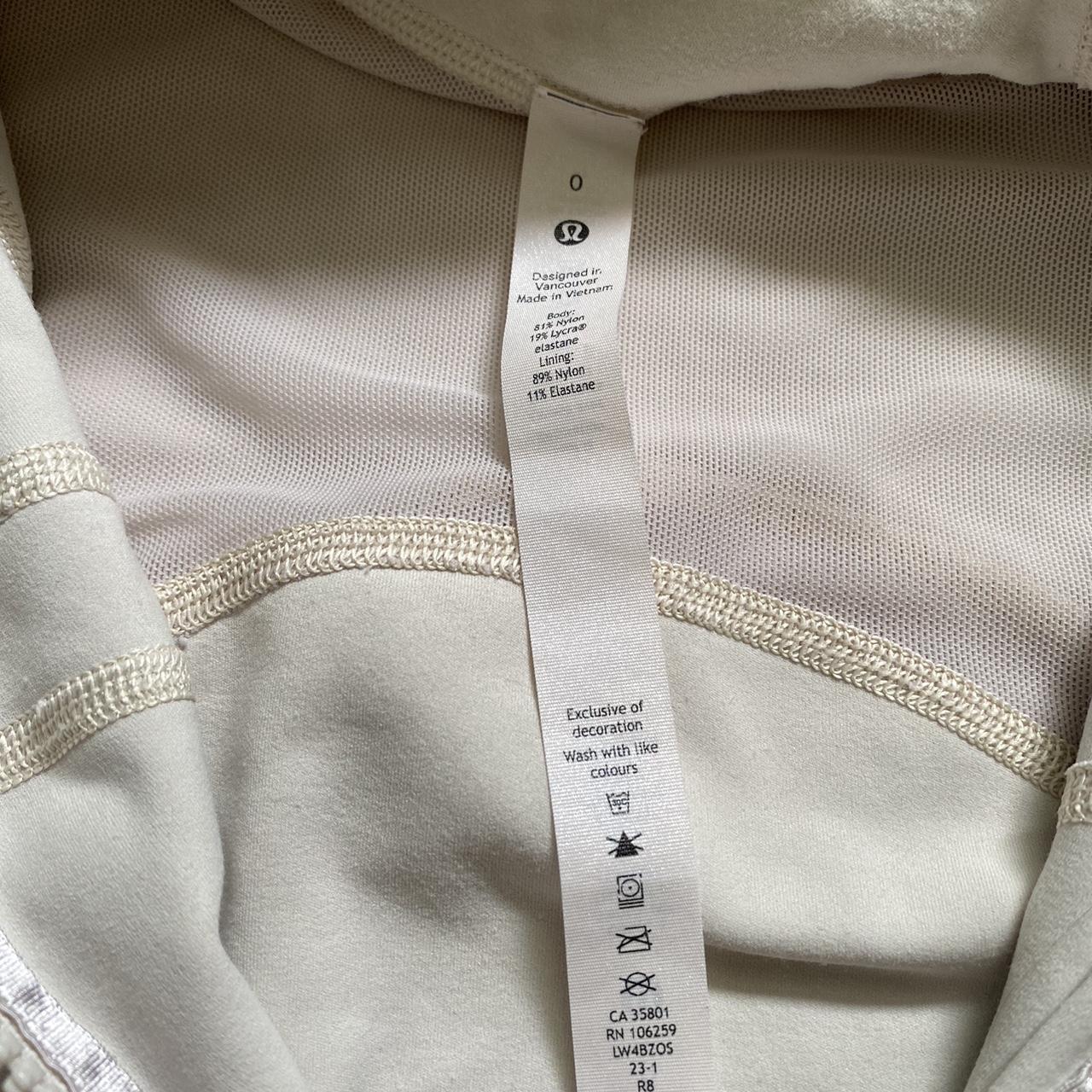 Lululemon bone define jacket Size 0 Tag not included... - Depop