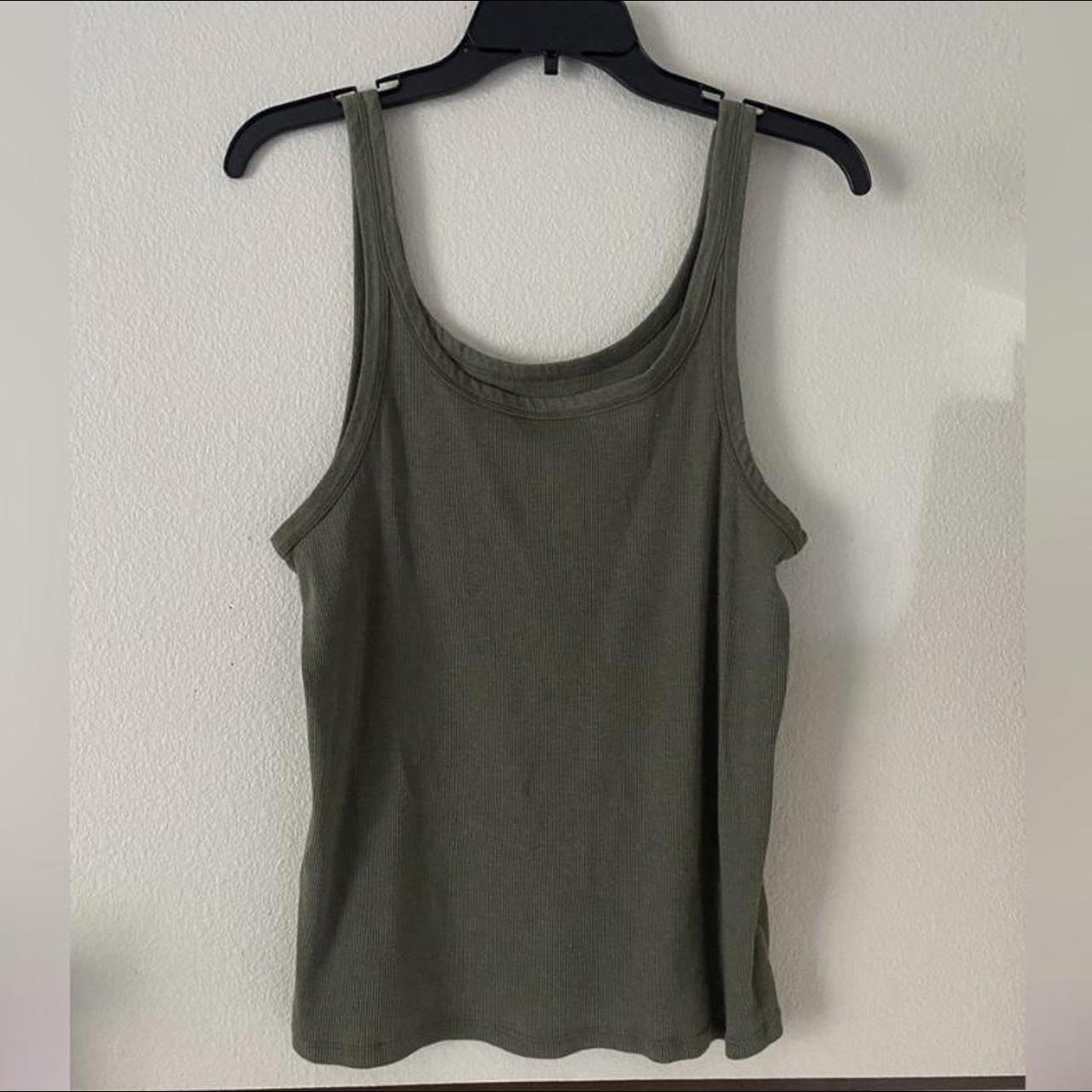 American Eagle | Olive Green TankTop Very good... - Depop