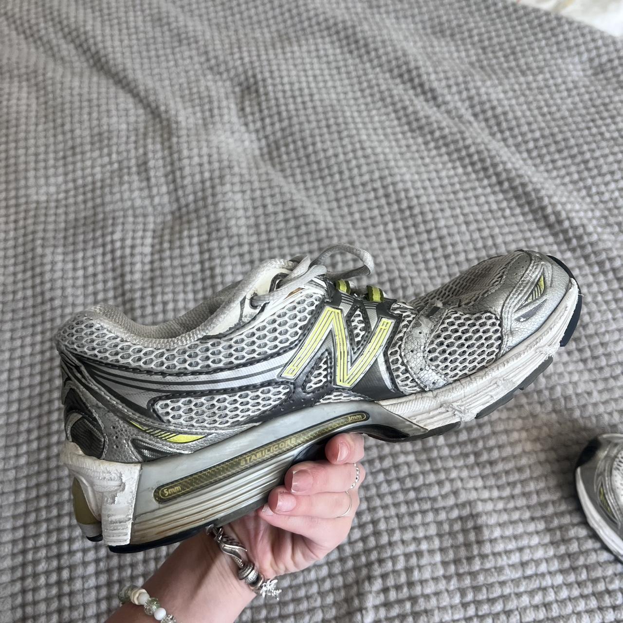 New balance, Y2K gray sneakers size 9 | Depop