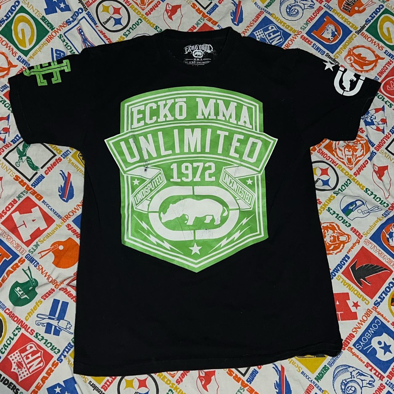 Ecko MMA Tee Size-L Ecko MMA front print - Depop