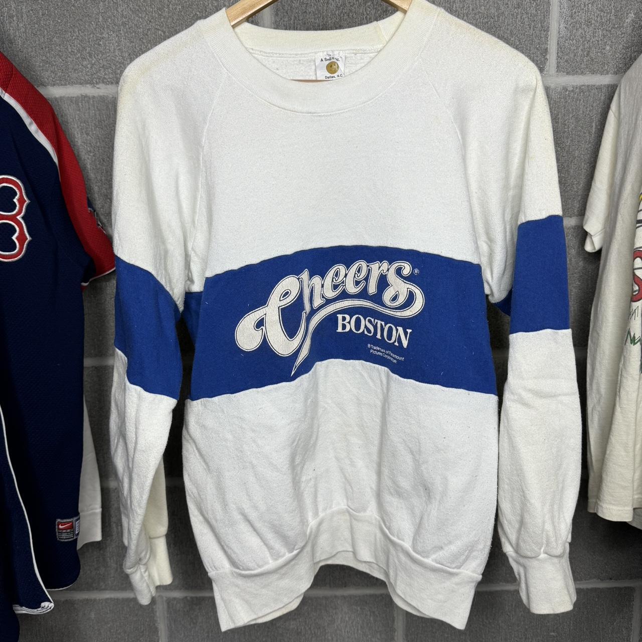 Beautiful early 90s cheers tv sitcom promo crewneck!... - Depop