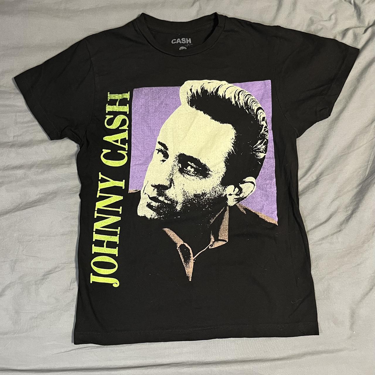 Modern Johnny cash shirt Size small Good condition - Depop