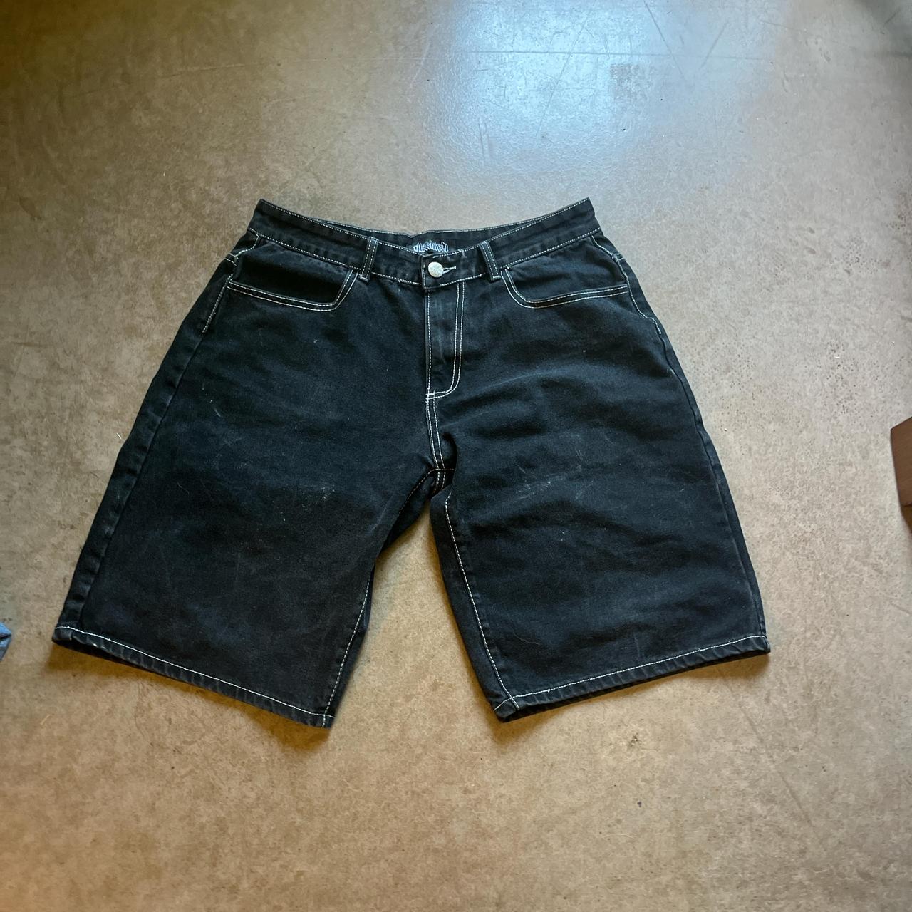 size 34 jorts #emo #skater #southpoles #mmaelite... - Depop