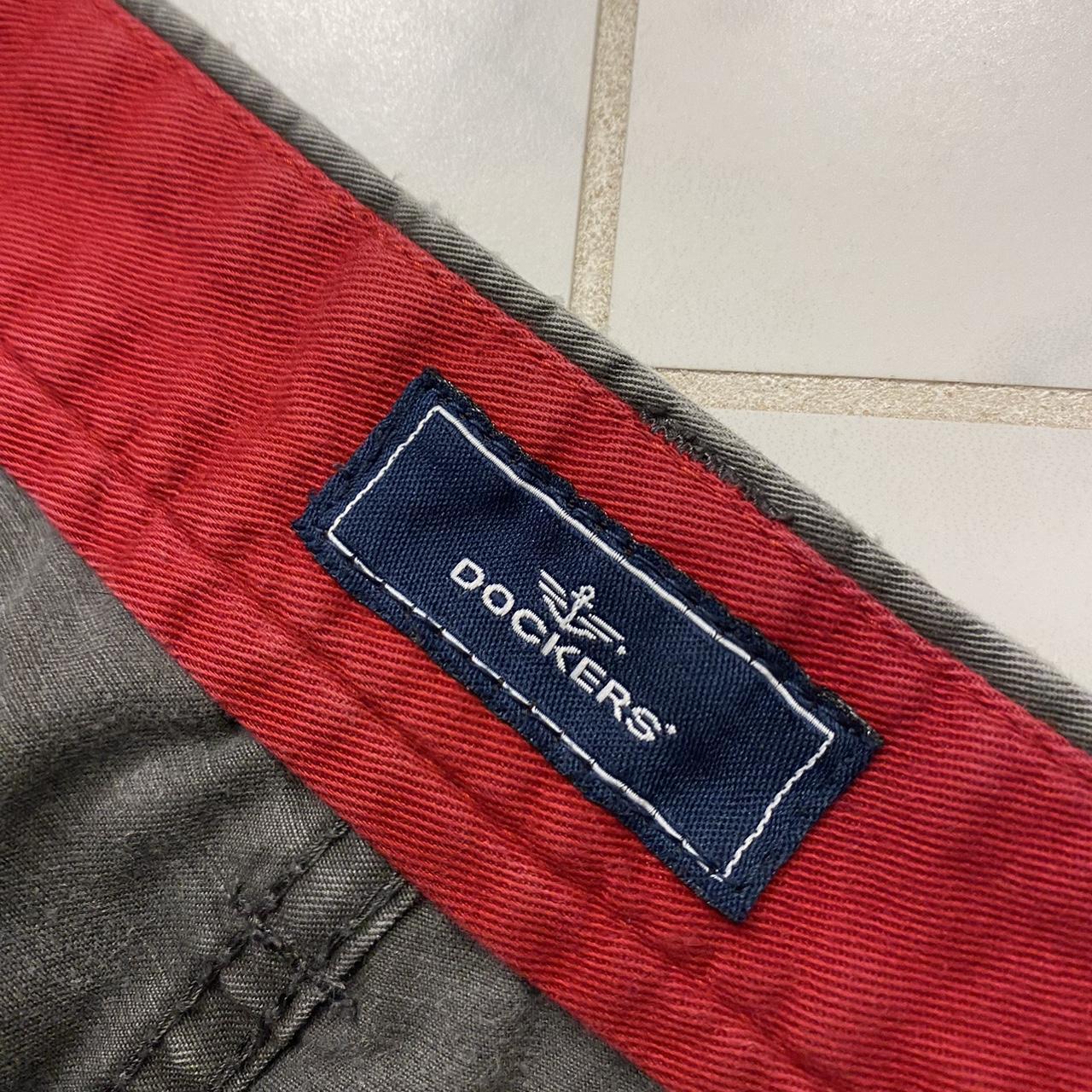 Very Cool Dockers Grey Pants Size 34 x 30... - Depop