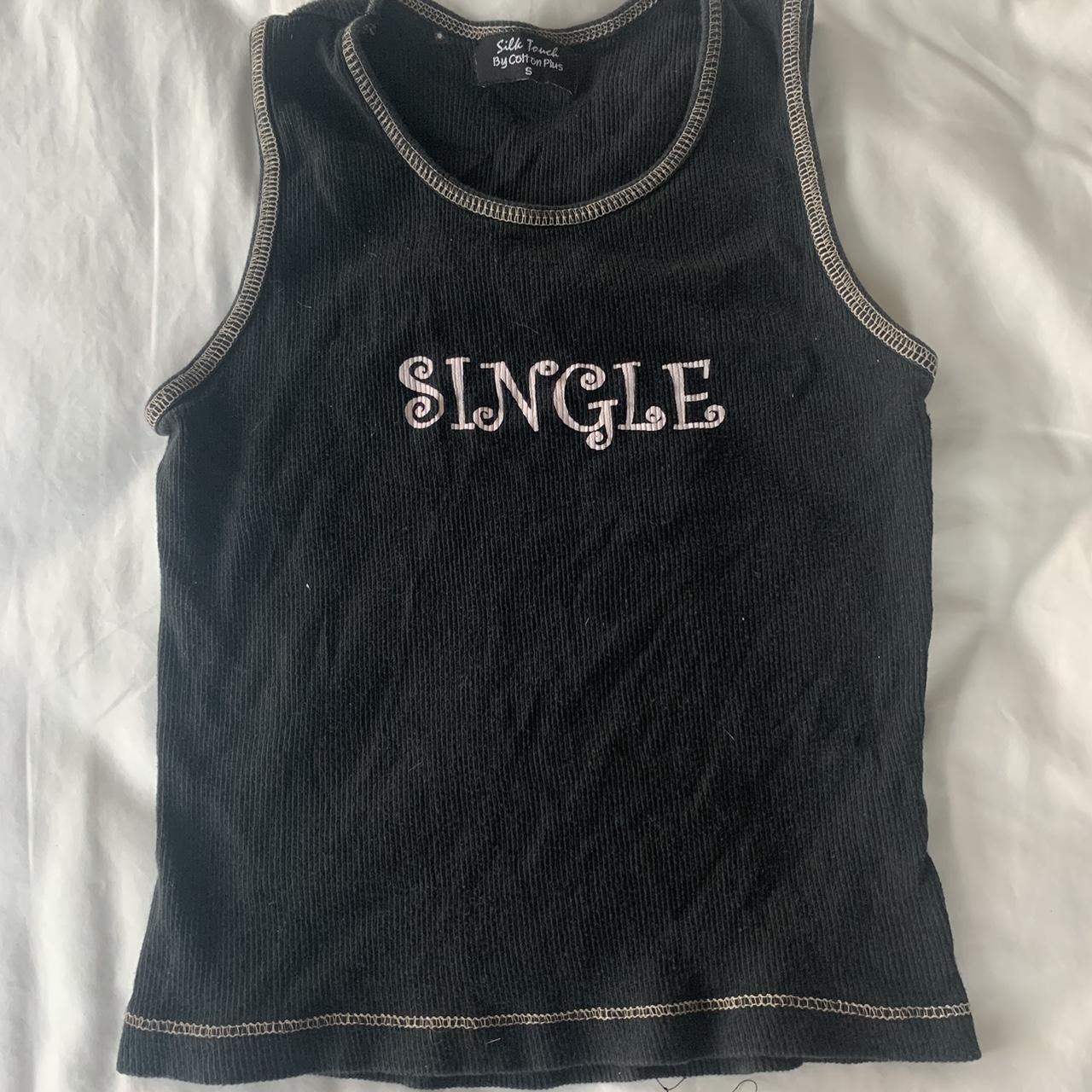 🎀SINGLE TANK TOP🎀 baby tank baby tee #graphictee... - Depop