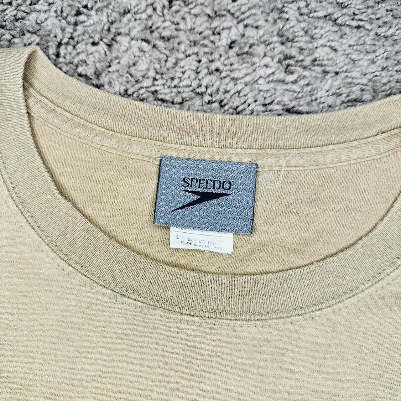 Speedo Tee Beautiful brown speedo tee! Big Bass... - Depop