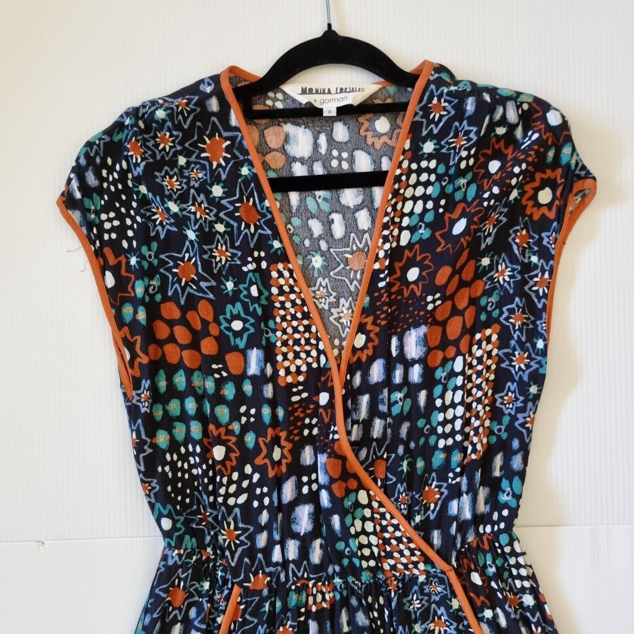 Gorman X Monika Forsberg Dress Size 8 Star Parade... - Depop