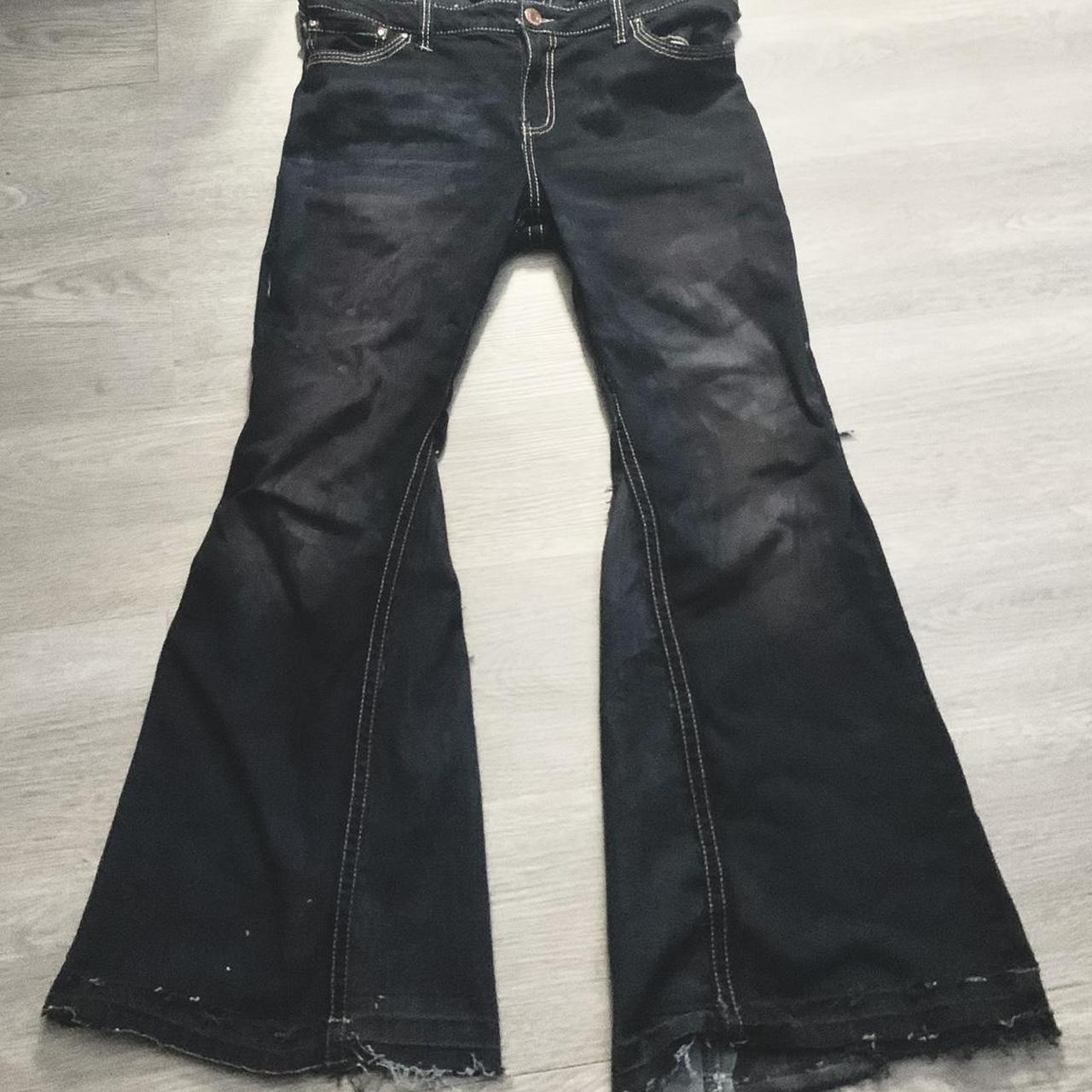 Custom flared jeans - Depop